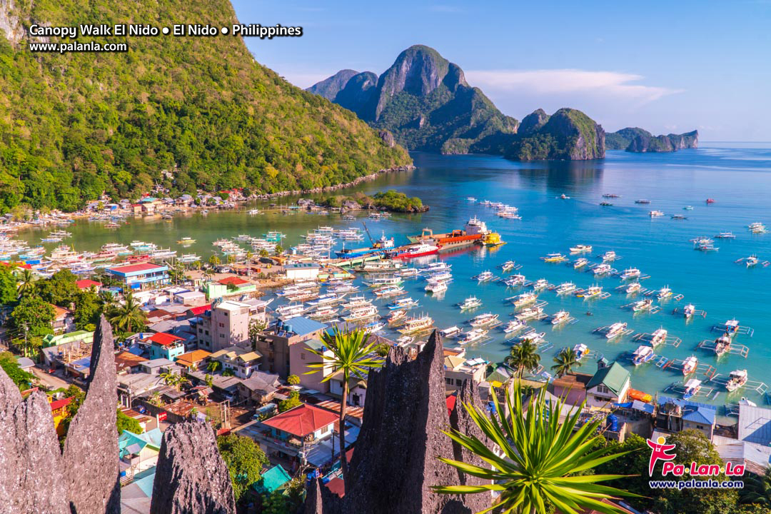 ทางเดินลอยฟ้าเอลนิโด เมืองเอลนิโด จังหวัดปาลาวัน ประเทศฟิลิปปินส์ ...