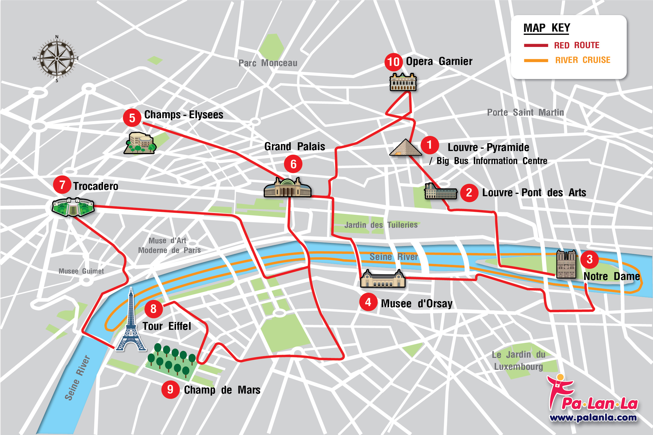 นั่ง Hop-on Hop-off เที่ยวปารีส ประเทศฝรั่งเศส - เพื่อนที่จะพาคุณไป ...