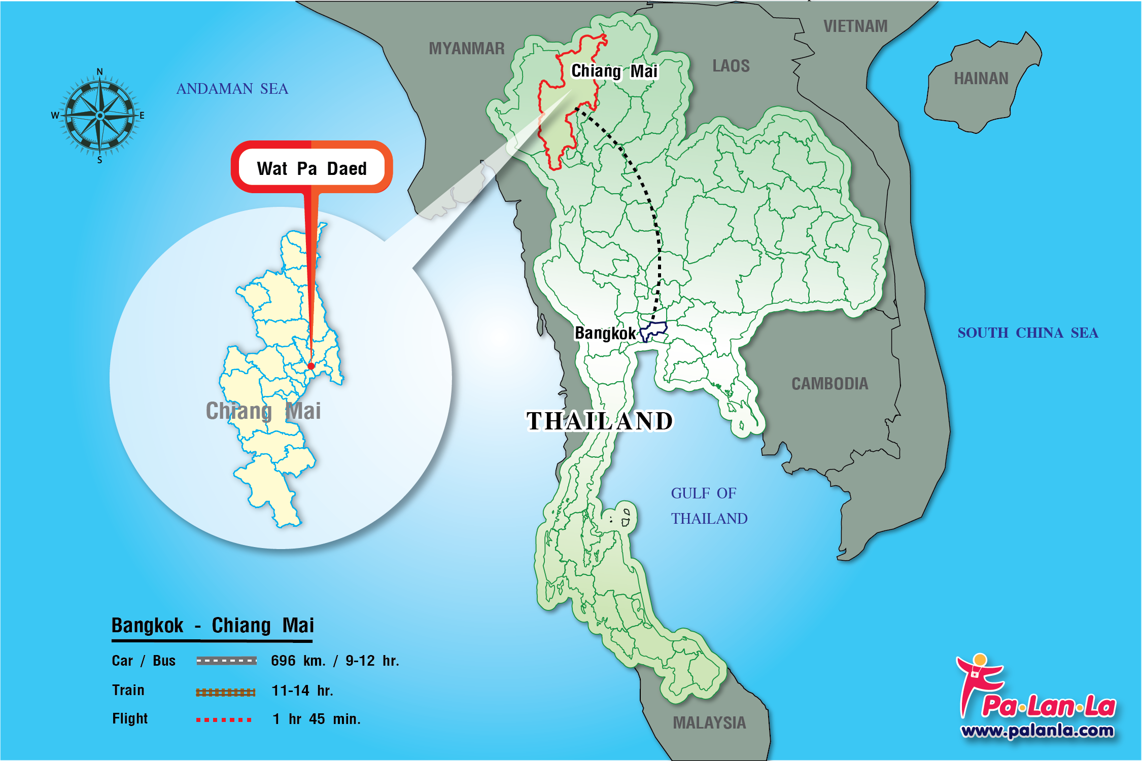 วัดป่าแดด จังหวัดเชียงใหม่ ประเทศไทย - เพื่อนที่จะพาคุณไปสัมผัสมุมสวยๆ ...